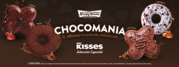 Chocomanía: El máximo placer del chocolate – Krispy Kreme