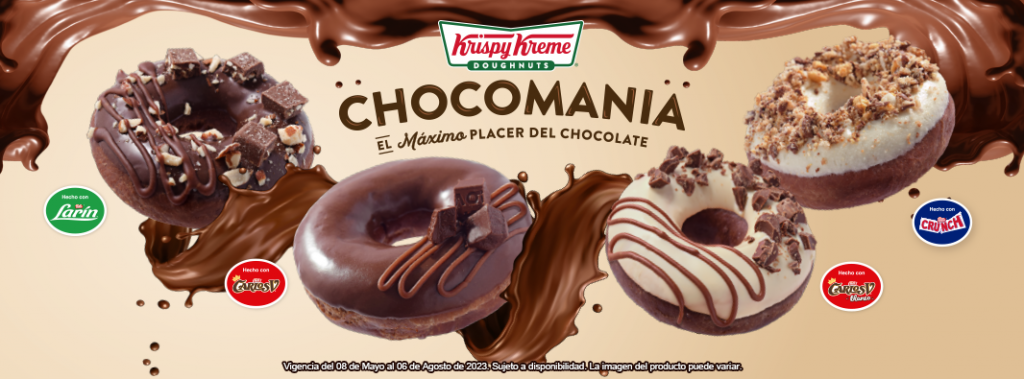 ¡La Chocomanía llegó a Krispy Kreme! – Krispy Kreme