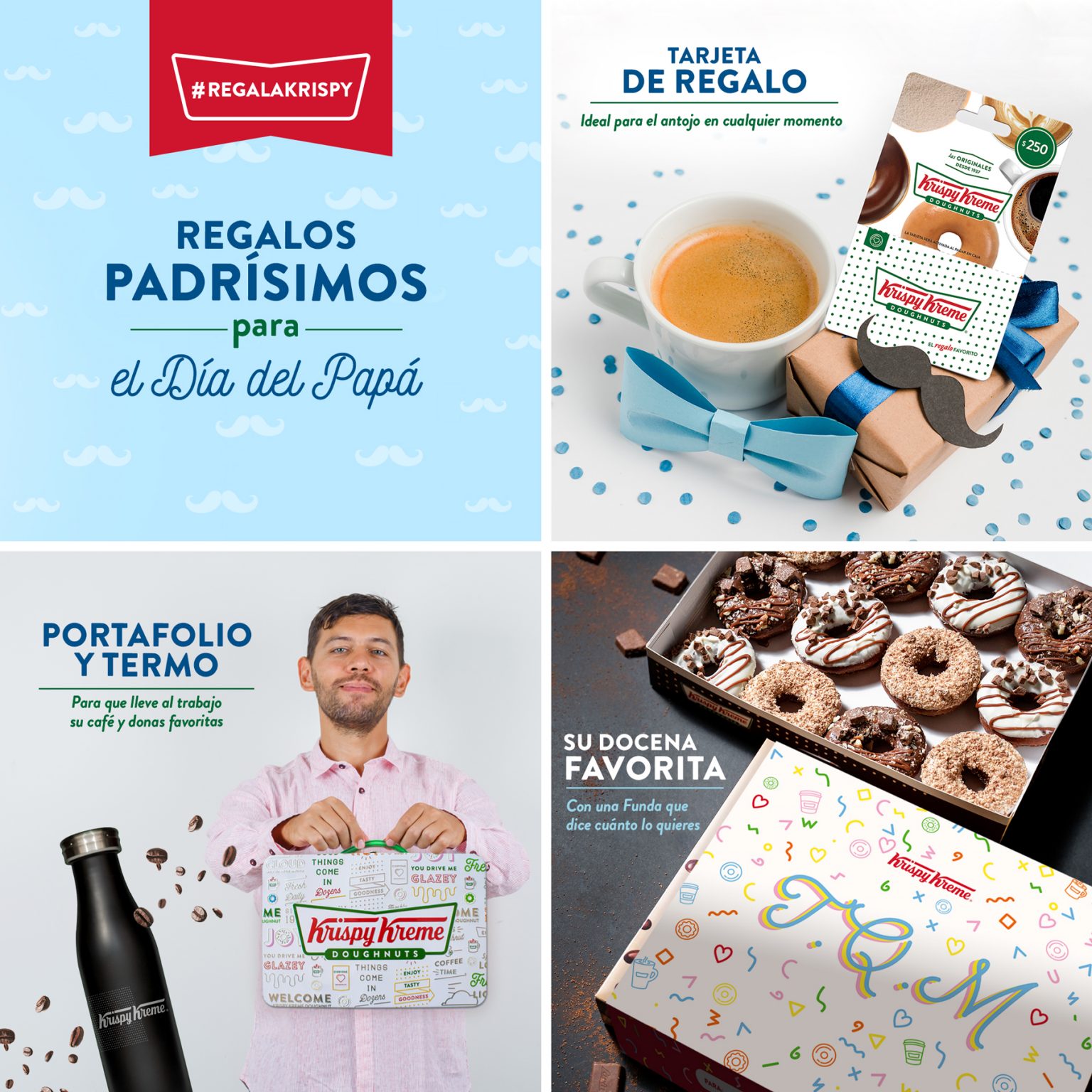 Un regalo especial para consentir a Papá – Krispy Kreme