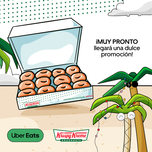 ¡SABOREA EL VERANO CON KRISPY KREME Y UBER EATS! – Krispy Kreme