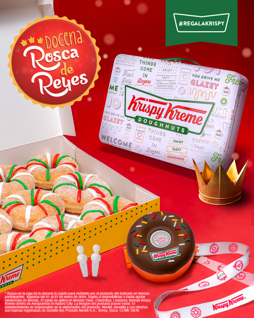 ¡DOCENA DE REYES: UN FESTÍN REAL DE SABOR! – Krispy Kreme