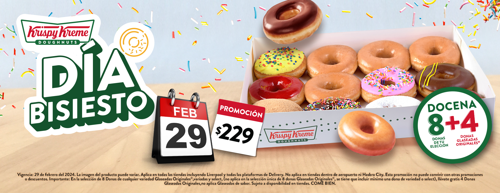 ¡CELEBRA EL DÍA BISIESTO CON KRISPY KREME! – Krispy Kreme