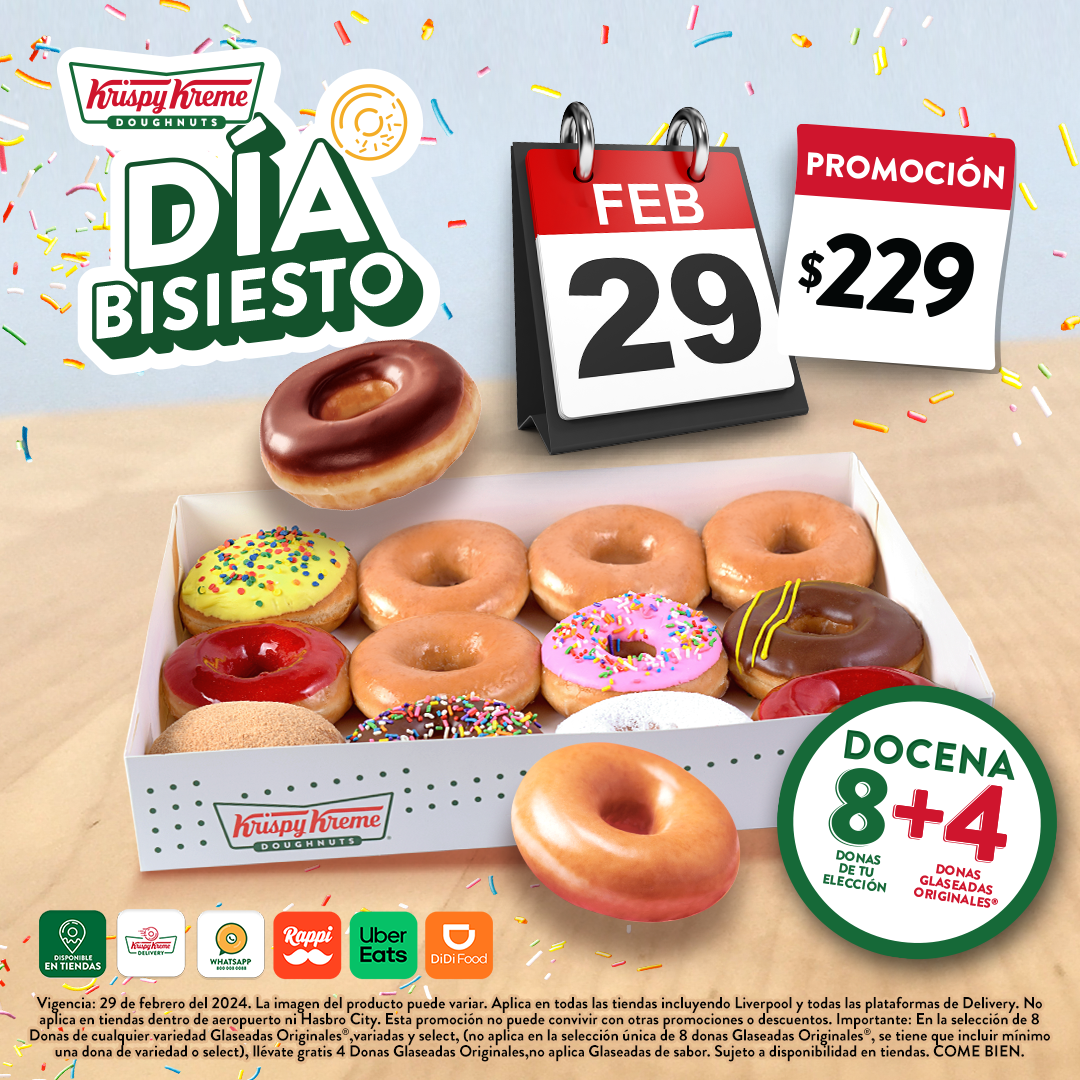 ¡CELEBRA EL DÍA BISIESTO CON KRISPY KREME! – Krispy Kreme