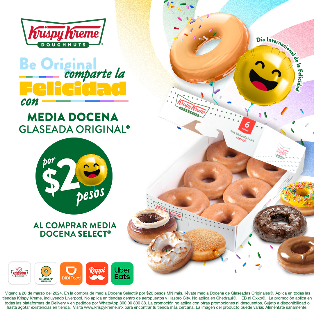 ¡EL CAMINO A LA FELICIDAD CON KRISPY KREME! – Krispy Kreme