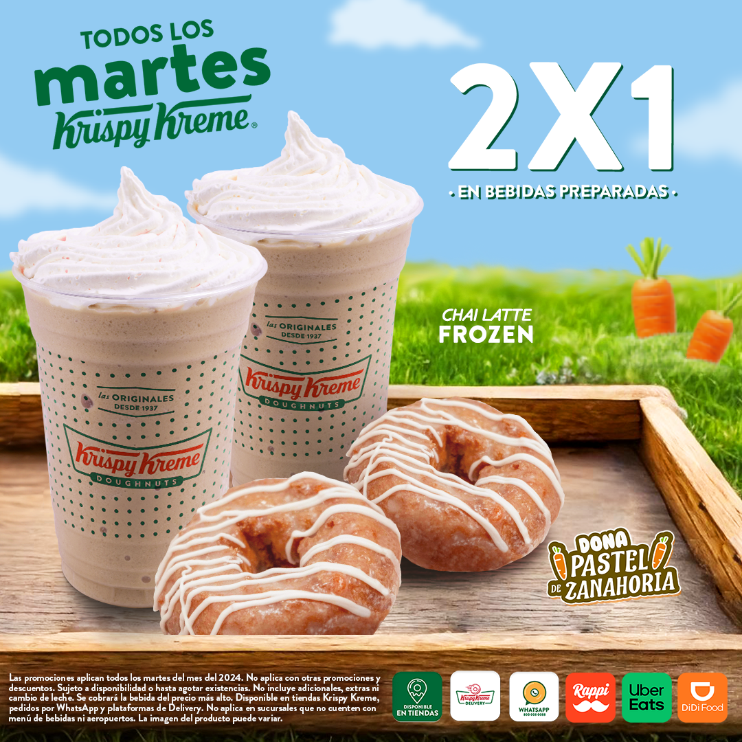 EL MARIDAJE PERFECTO PARA DISFRUTAR DE LAS DONAS DE SABORES GOURMET – Krispy Kreme