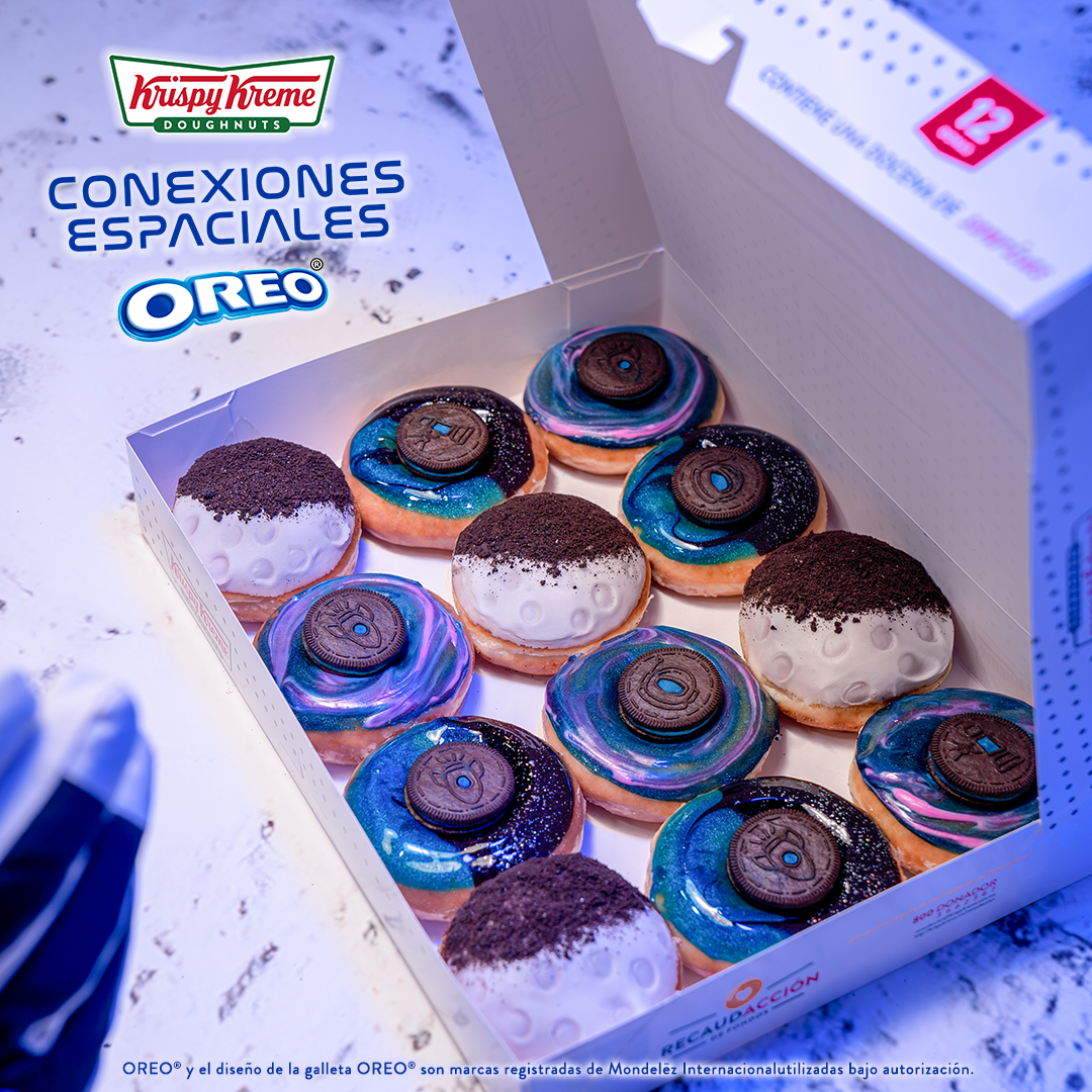 EXPLORA EL UNIVERSO DE SABORES CON LAS NUEVAS DONAS DE CONEXIONES ESPACIALES OREO® – Krispy Kreme