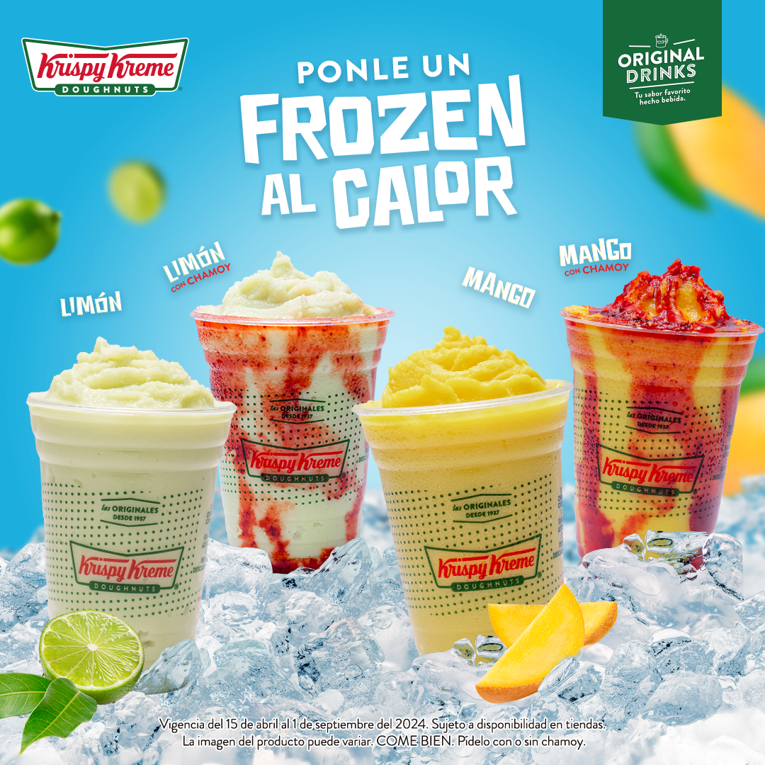 TOMA UN SORBO DE FRESCURA: CONOCE LAS NUEVAS BEBIDAS FROZEN DE MANGO Y ...