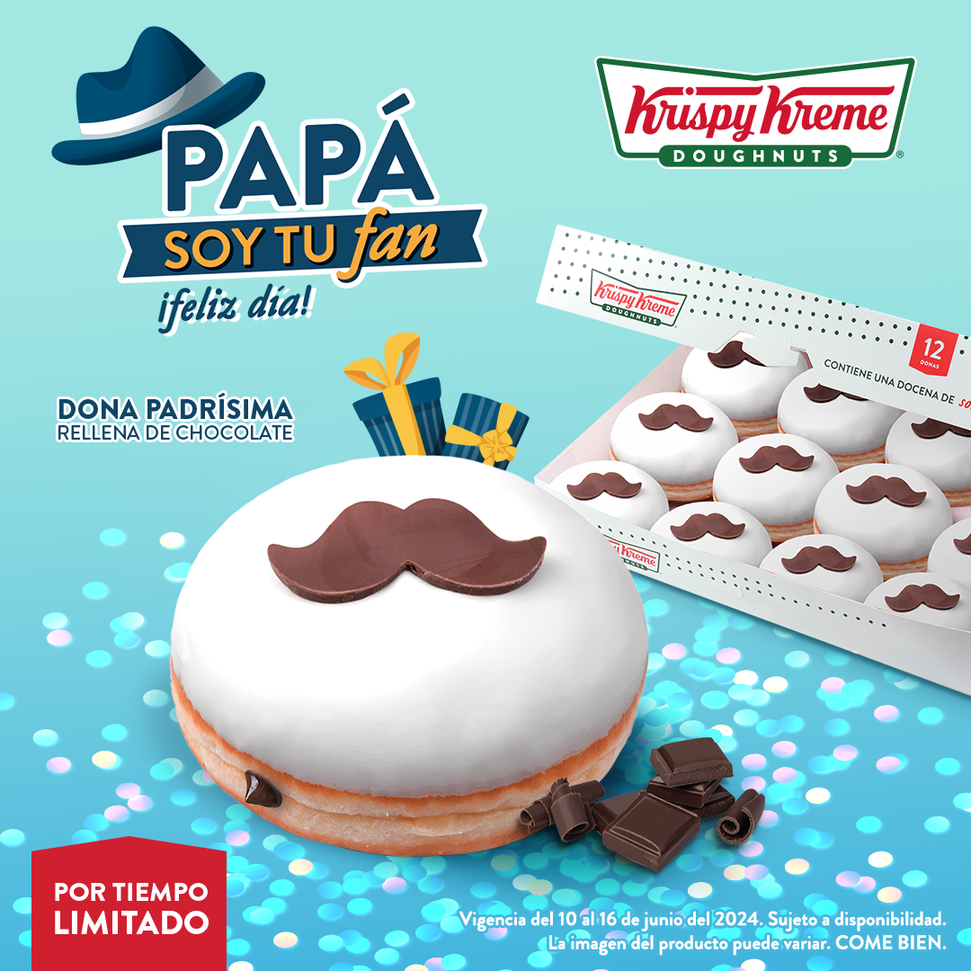 UN POSTRE PADRÍSIMO LLEGA A KRISPY KREME: DONA PAPÁ – Krispy Kreme