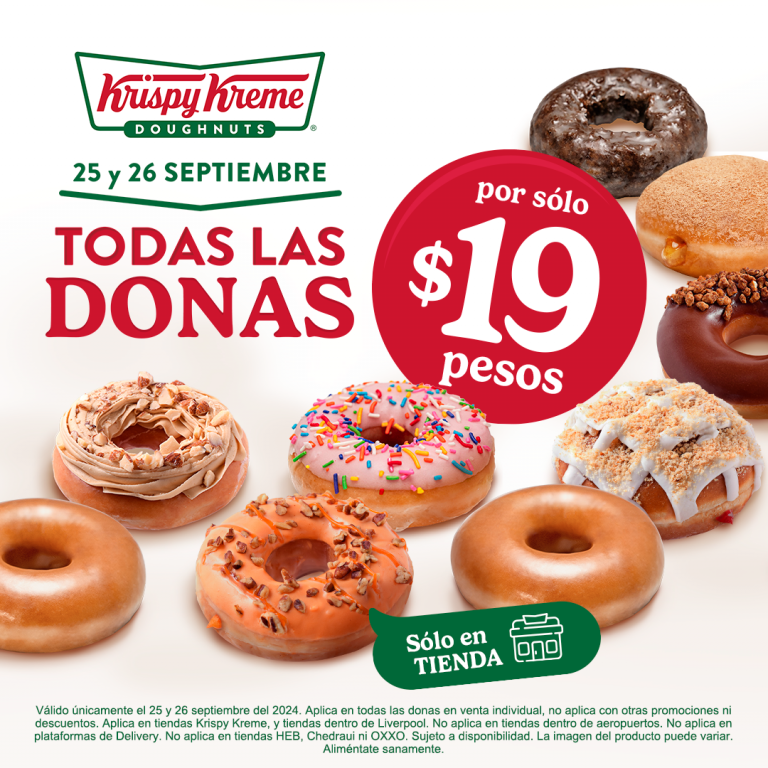 ¡2X1 EN EL DÍA DEL CAFÉ! – Krispy Kreme