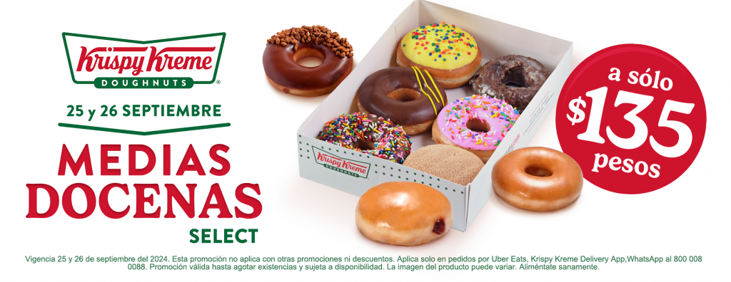 TUS DONAS FAVORITAS A SOLO $19 PESOS – Krispy Kreme