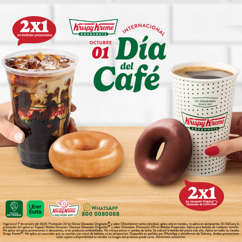 TUS DONAS FAVORITAS A SOLO $19 PESOS – Krispy Kreme