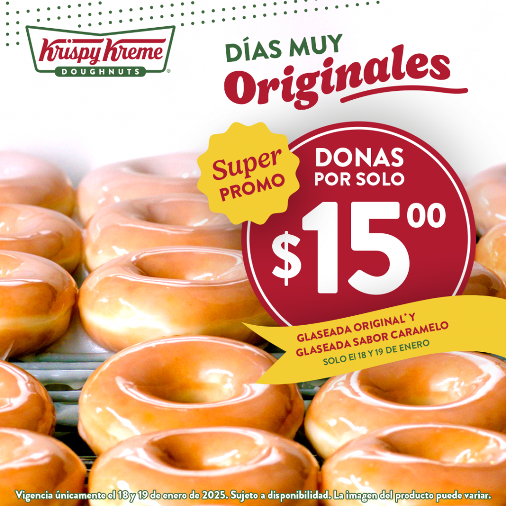 365 DÍAS CON SABOR, PROMOCIONES Y ALEGRÍA – Krispy Kreme