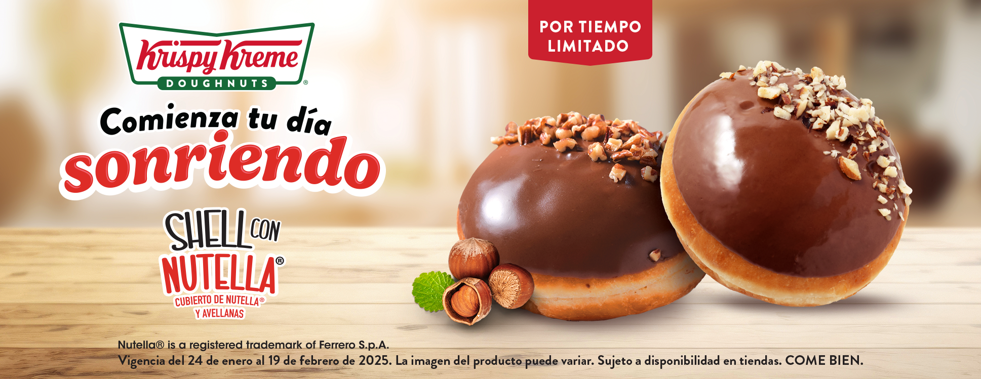 ¡EL NUTELLA DAY SE CELEBRA MEJOR EN KRISPY KREME! – Krispy Kreme