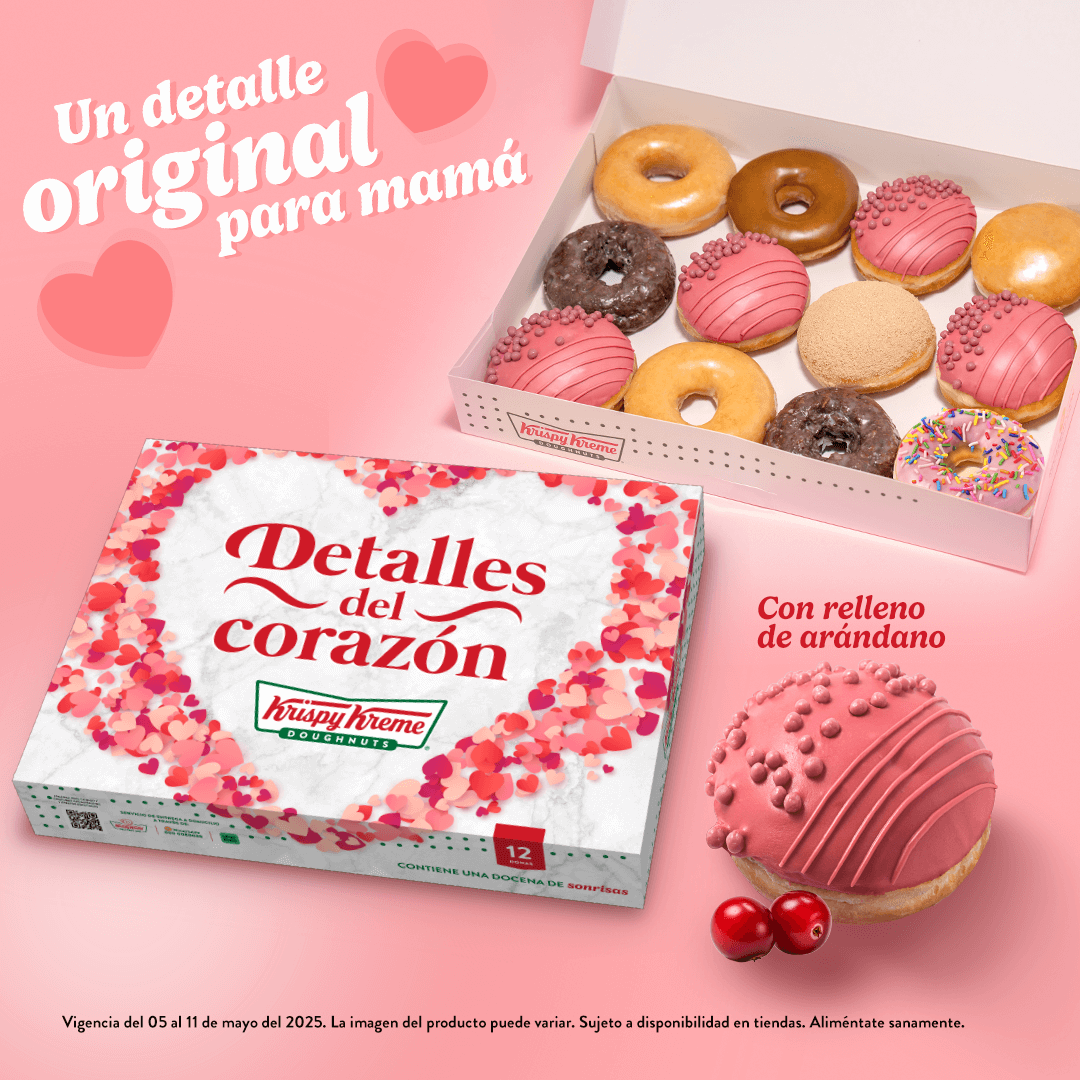 Celebra a Mamá con el sabor original de Krispy Kreme – Krispy Kreme