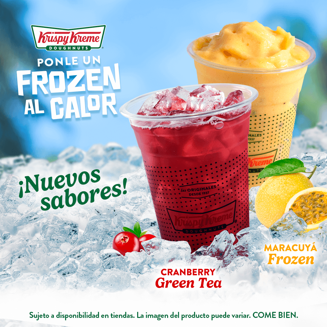 🧊 Reféscate con Summer Drinks: Frozen Maracuyá y Refresher Cranberry ...
