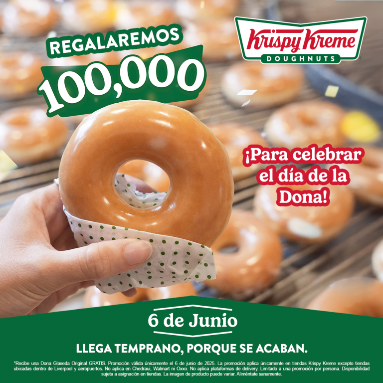🎉 100,000 Donas GRATIS en el Día de la Dona en Krispy Kreme 🍩 – Krispy Kreme
