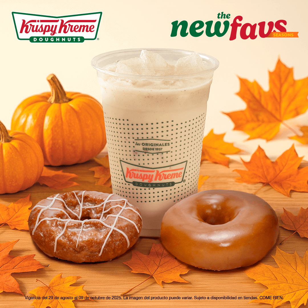 ¡El Otoño llega con tus nuevos sabores fav! 🍂 – Krispy Kreme